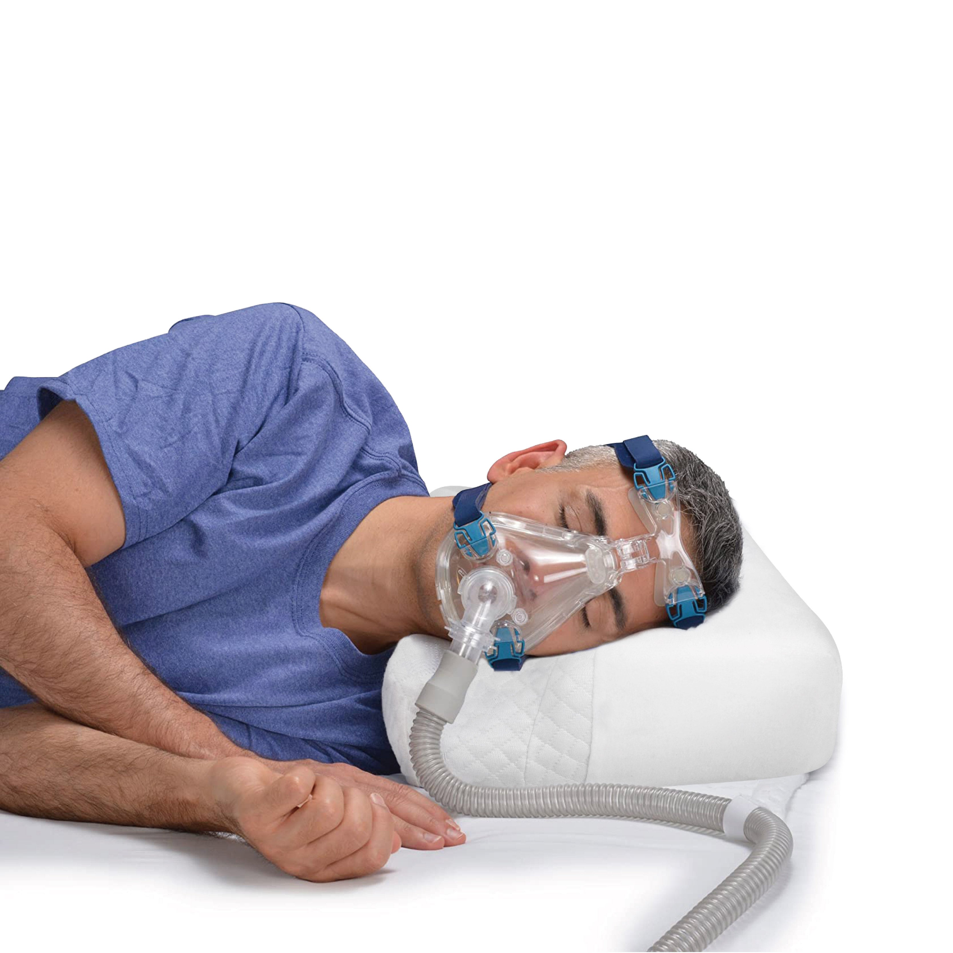 CPAP Memory Foam Pillow for Better Sleep | Mask-Friendly & Contoured S ...