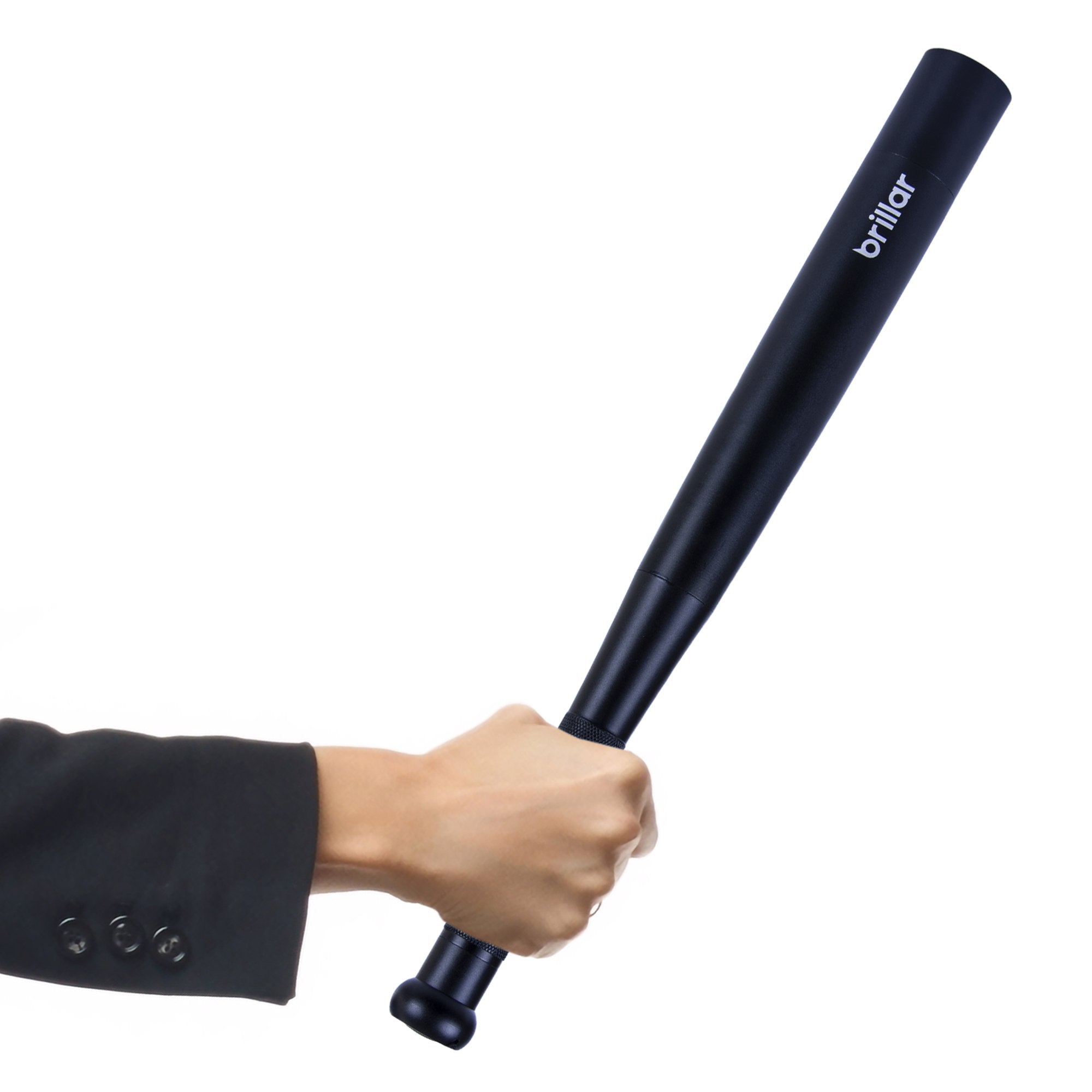 Brillar Aluminium Long Torch - Black – Online Homewares