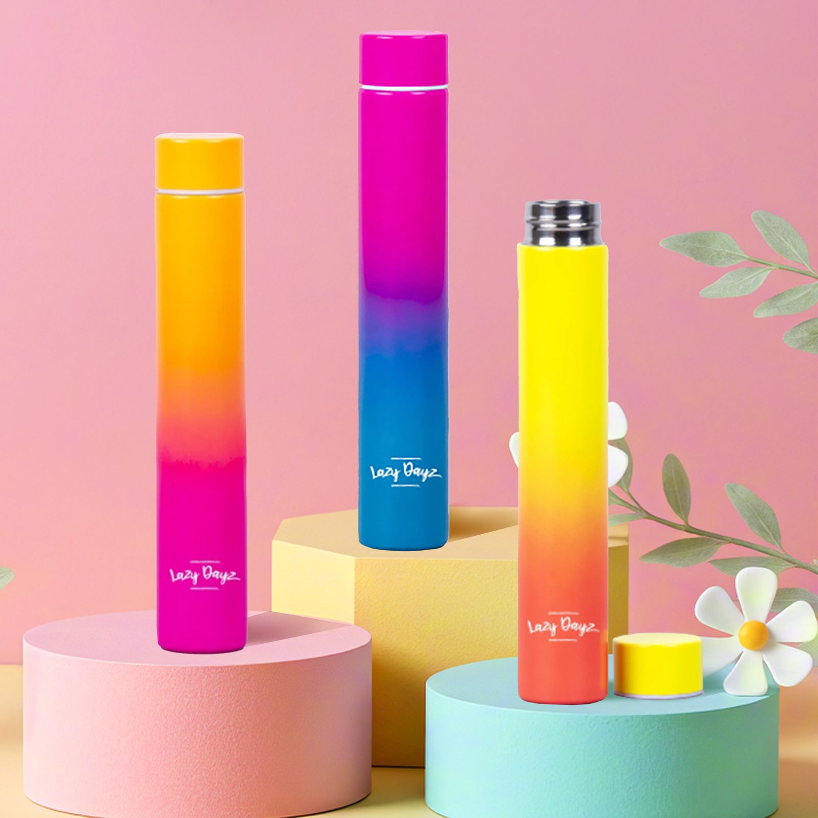 Slimline Drink Bottle 300ml - Lazy Dayz – Online Homewares