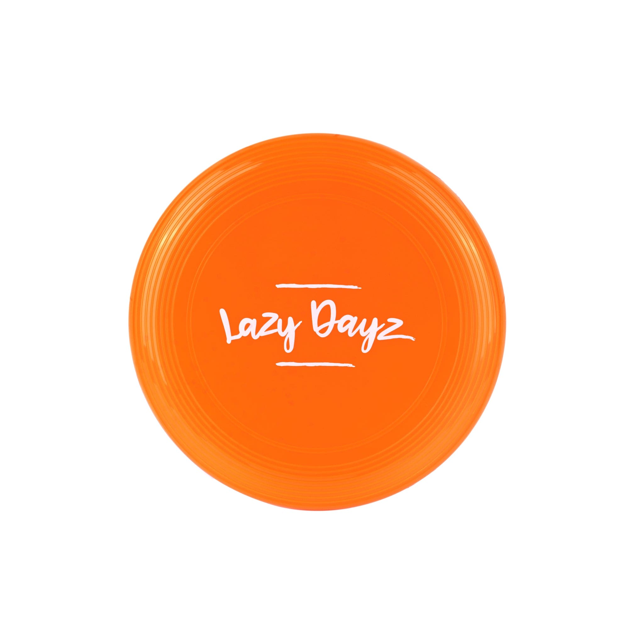 28cm Lazy Dayz Jumbo Neon Beach Frisbee - Orange – Online Homewares