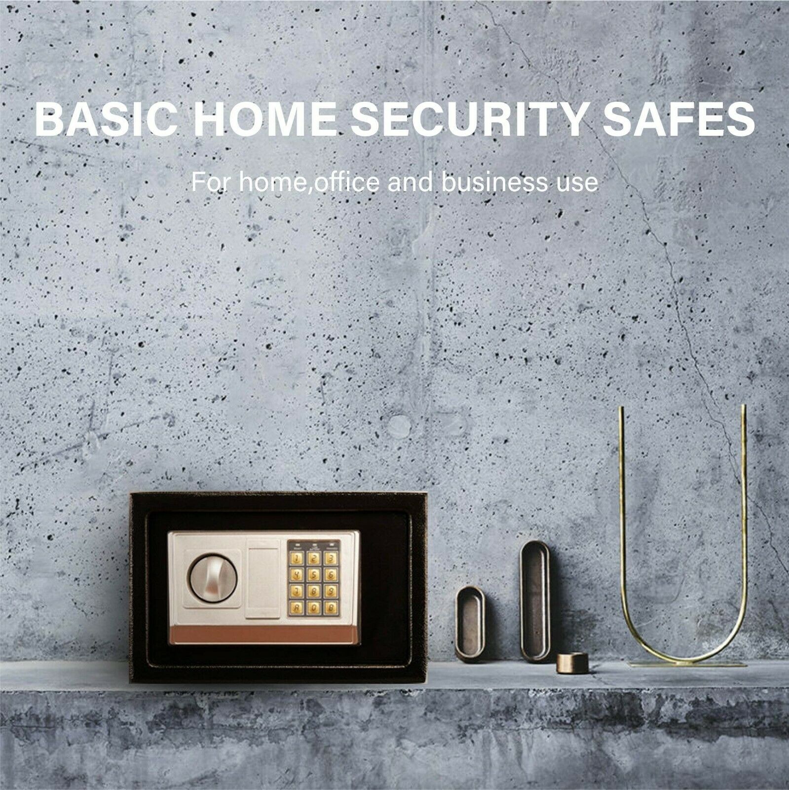 8.5L Electronic Digital Security Double Alarm Safe Box – Online Homewares